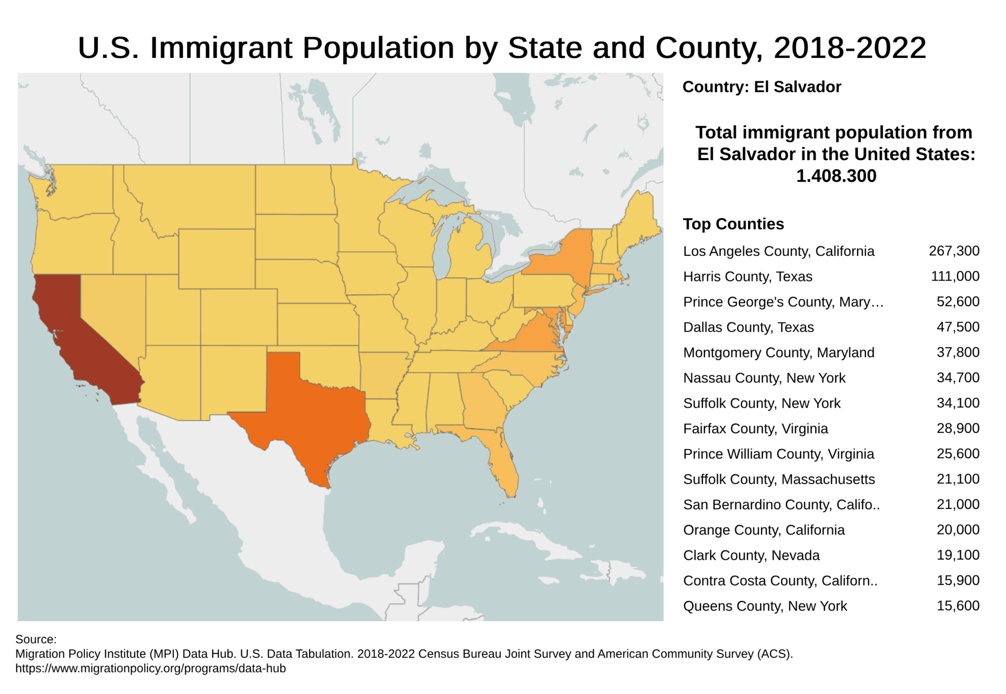 Molina-MAP 1 US Immigrant Population by State and County - The Rutgers ...